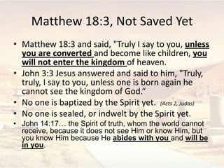 Matthew 18, Four more parables from our Lord, Not Saved Yet, Guardian ...