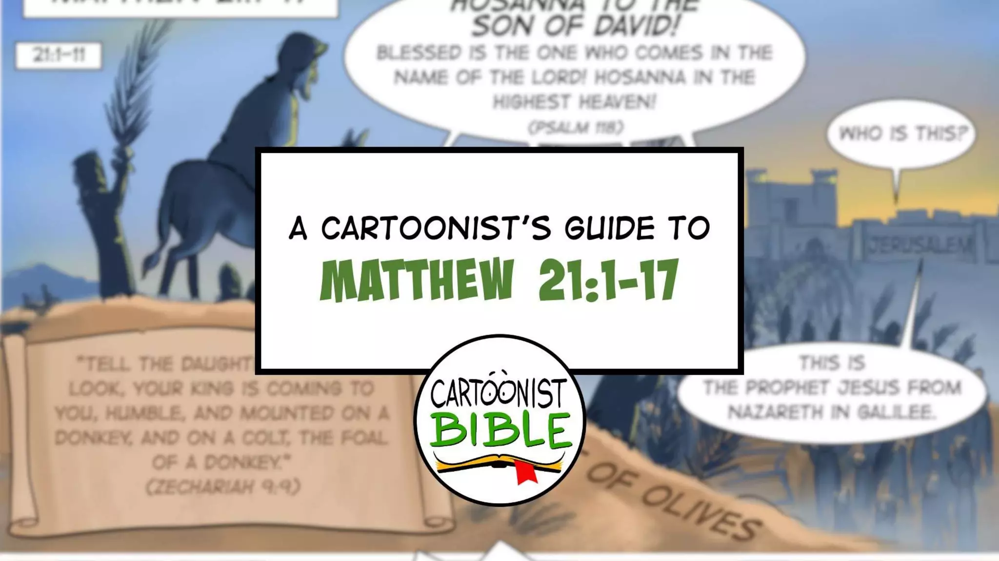 The Triumphal Entry in Matthew 21 | PPTX