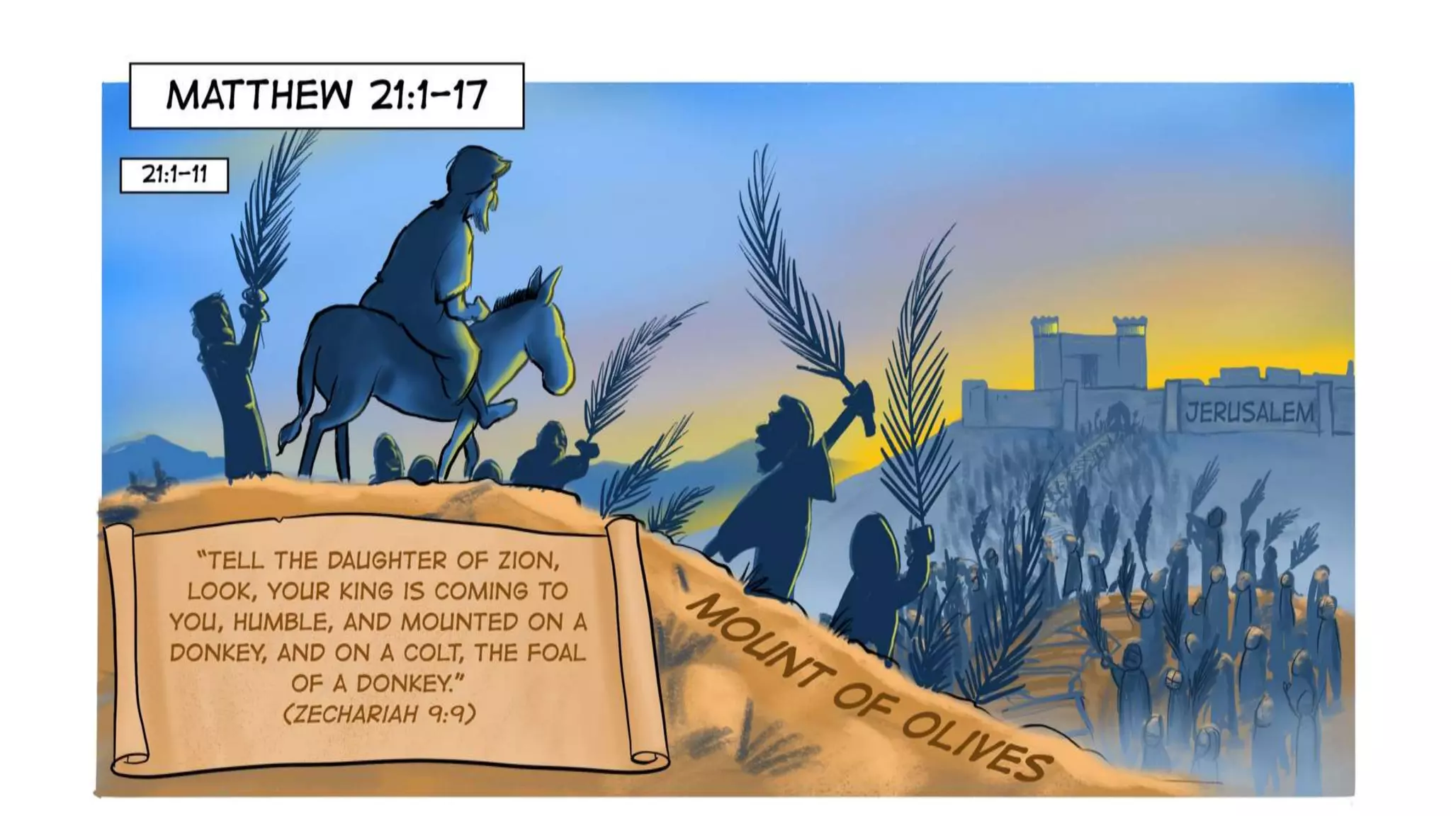 The Triumphal Entry in Matthew 21 | PPTX