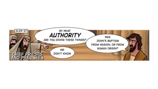 Jesus and the Authorities in Matthew 21 | PPTX