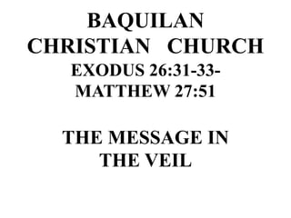 Matthew 27 51 ppt | PPTX | Christianity | Religion & Spirituality