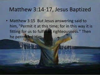 Matthew 3 15