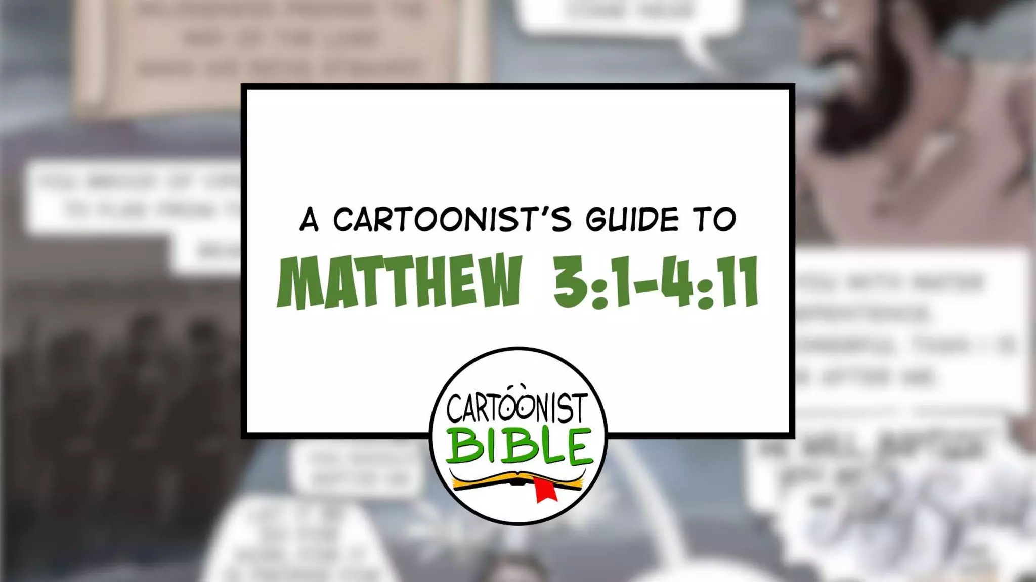 The Baptism and Temptation of Jesus | Matthew 3:1-4:11 | PPTX