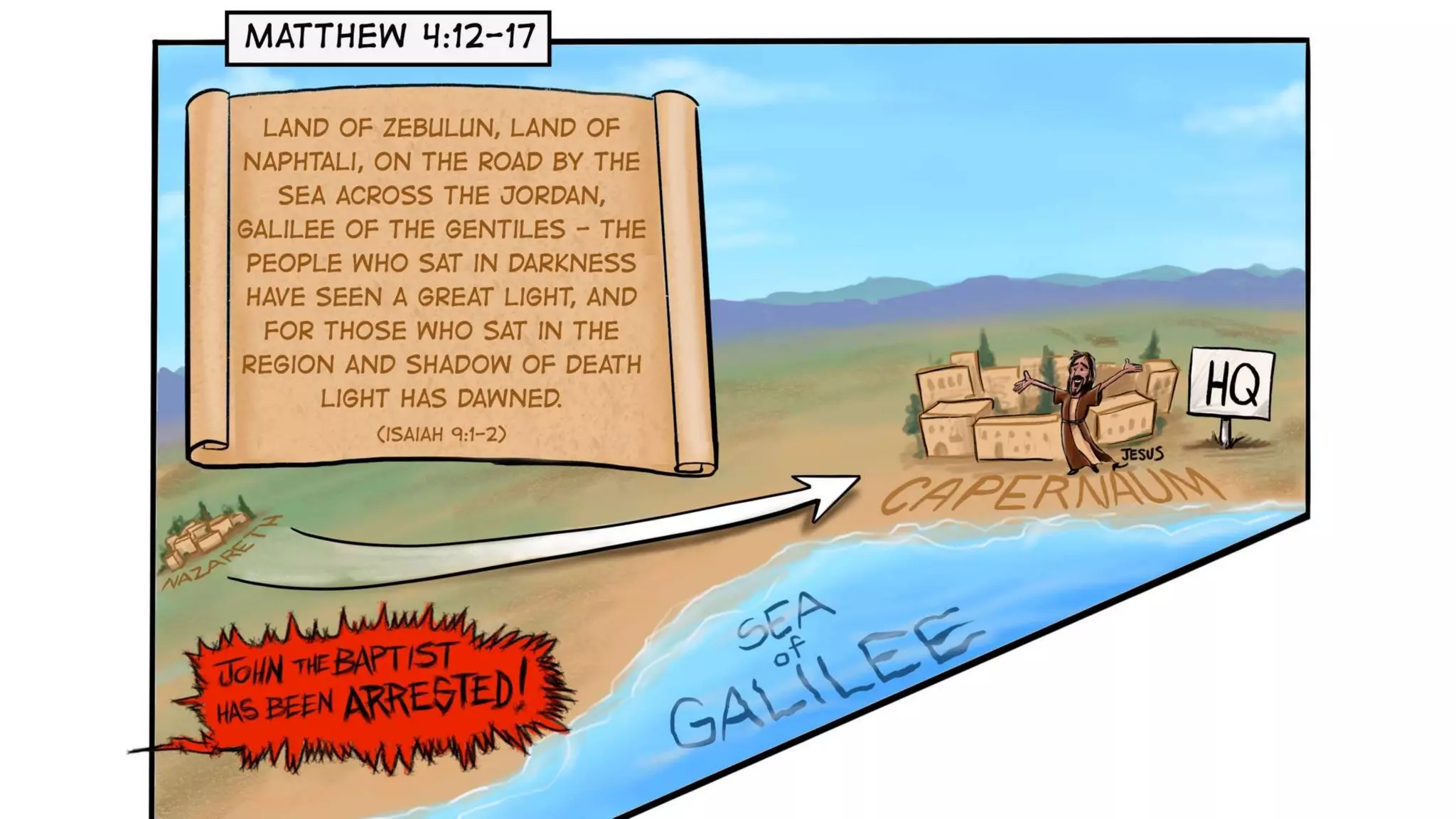 Matthew 4:12-17 Jesus Calls His First Disciples | PPTX