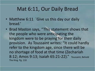 Matthew 6, Prayer, What is Prayer and What's It For, ss, 3 Nines for ...