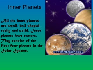 Solar System and Inner and Outer Planets | PPT