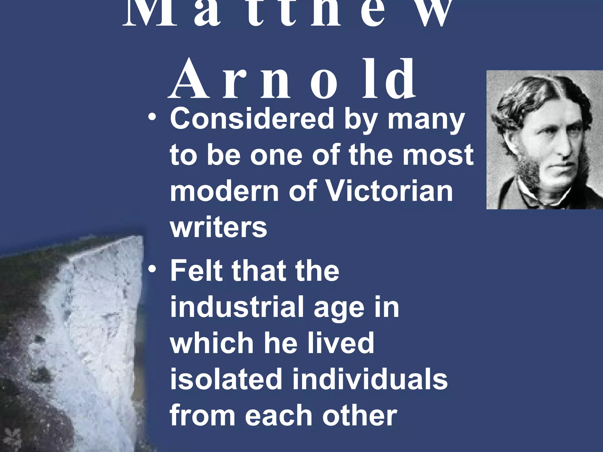 Matthew Arnold | PPT
