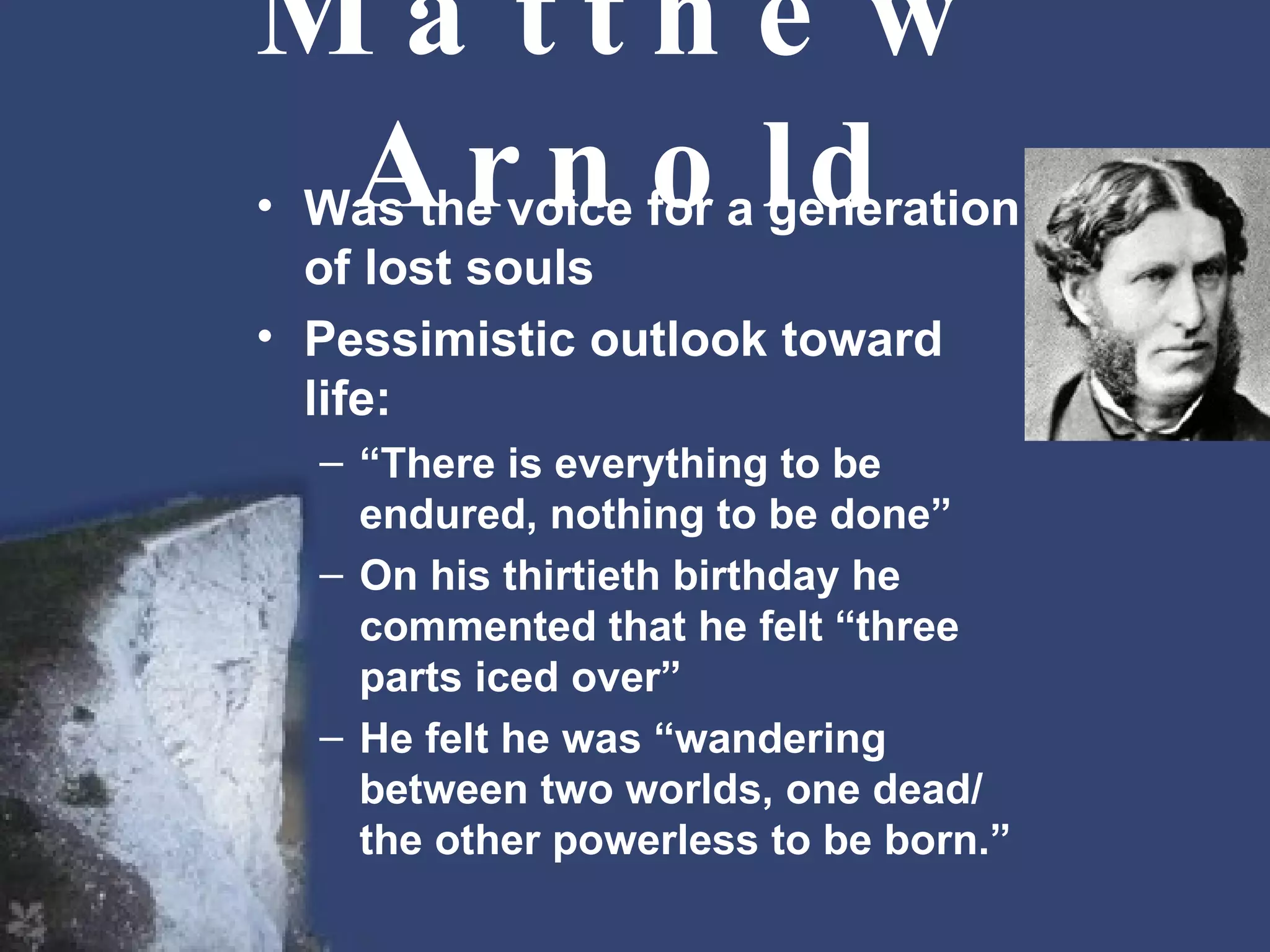 Matthew Arnold | PPT