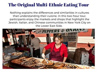 Matt Astrachan: Historical Walking Tours of NYC | PDF