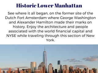 Matt Astrachan: Historical Walking Tours of NYC | PDF