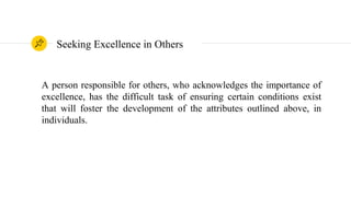 Matthew Brannelly - Personal Excellence - The Key To Success | PPT