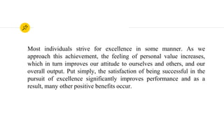 Matthew Brannelly - Personal Excellence - The Key To Success | PPT