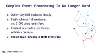 Build Low Latency, Windowless Event Processing Pipelines with Quine and ScyllaDB | PDF | Cloud ...