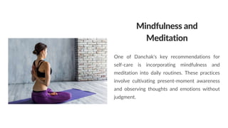 Matthew Danchak's Prescription for Mental Well-being: Self-Care ...