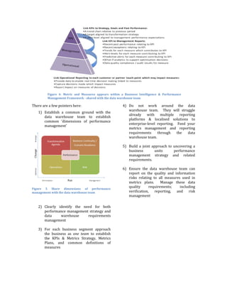 Building an effective business architecture and metrics capability | PDF