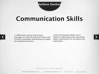 Matthew denham | PPT