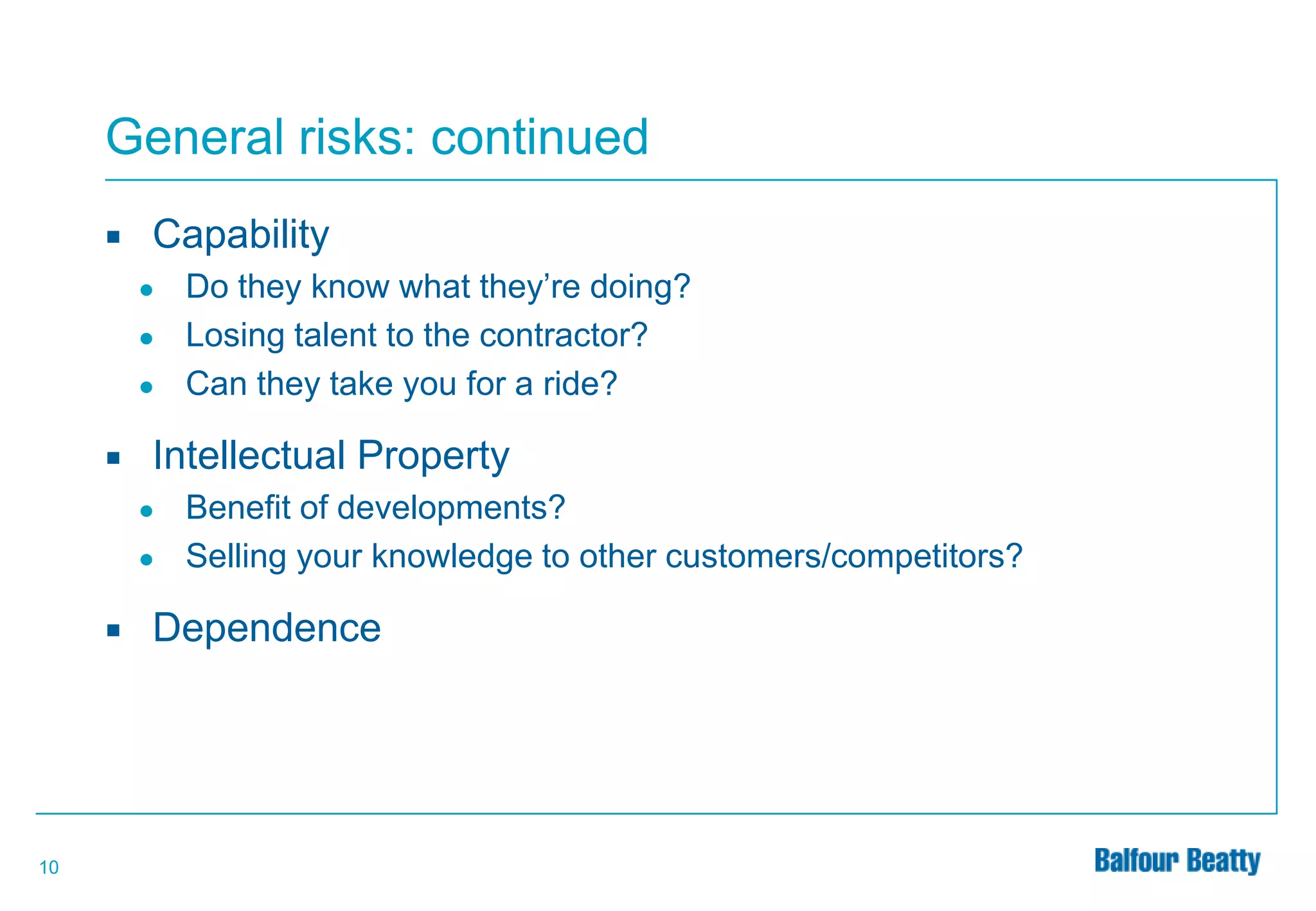 Managing Third Party & Counterparty Relationship Risks | PPTX ...