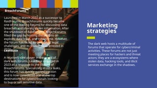 The Dark Path of Stolen Data: Understanding the Cybercrime Ecosystem | PPTX