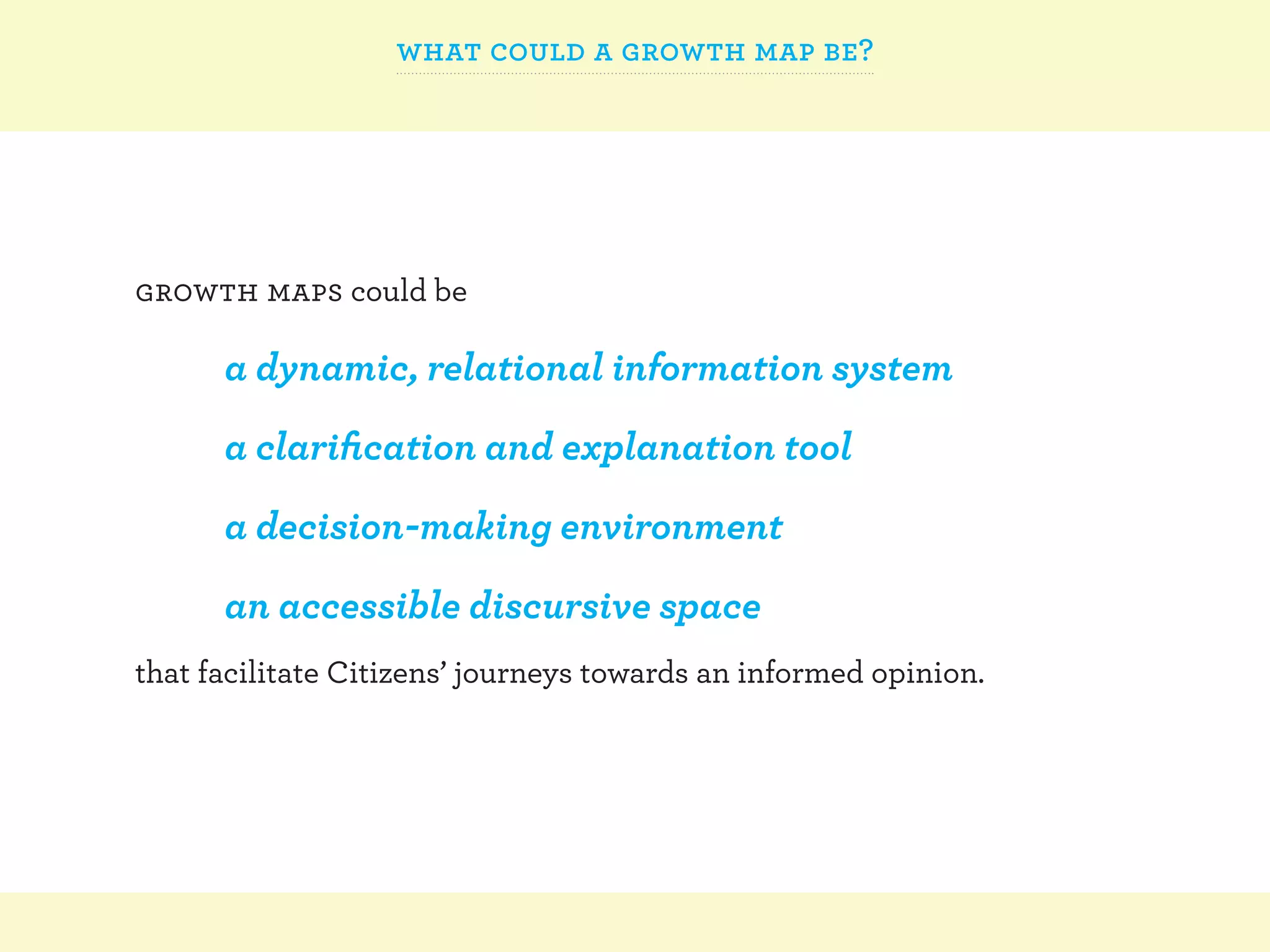Growth Map Public Policy + Visualization Prototype | PPT