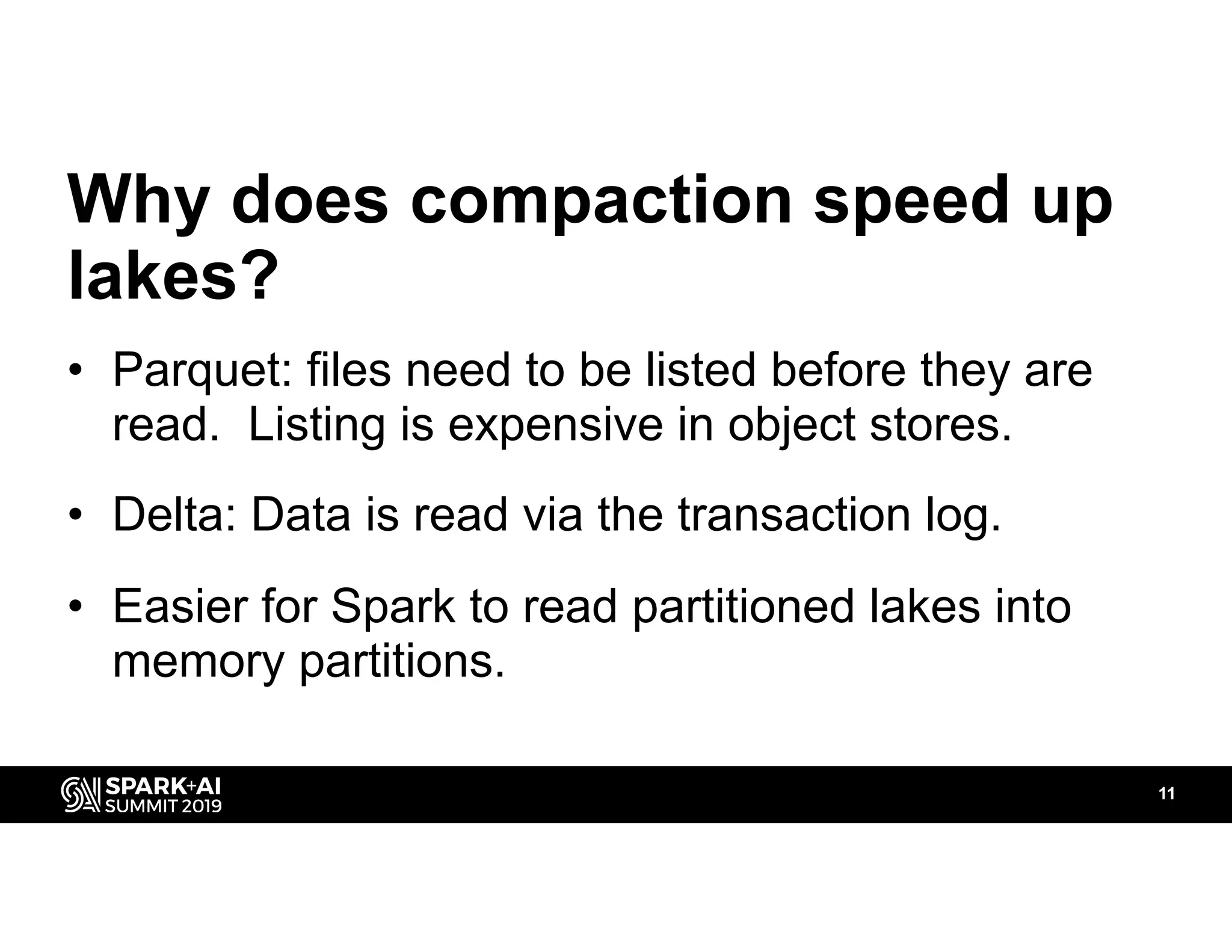 Optimizing Delta/Parquet Data Lakes for Apache Spark | PDF