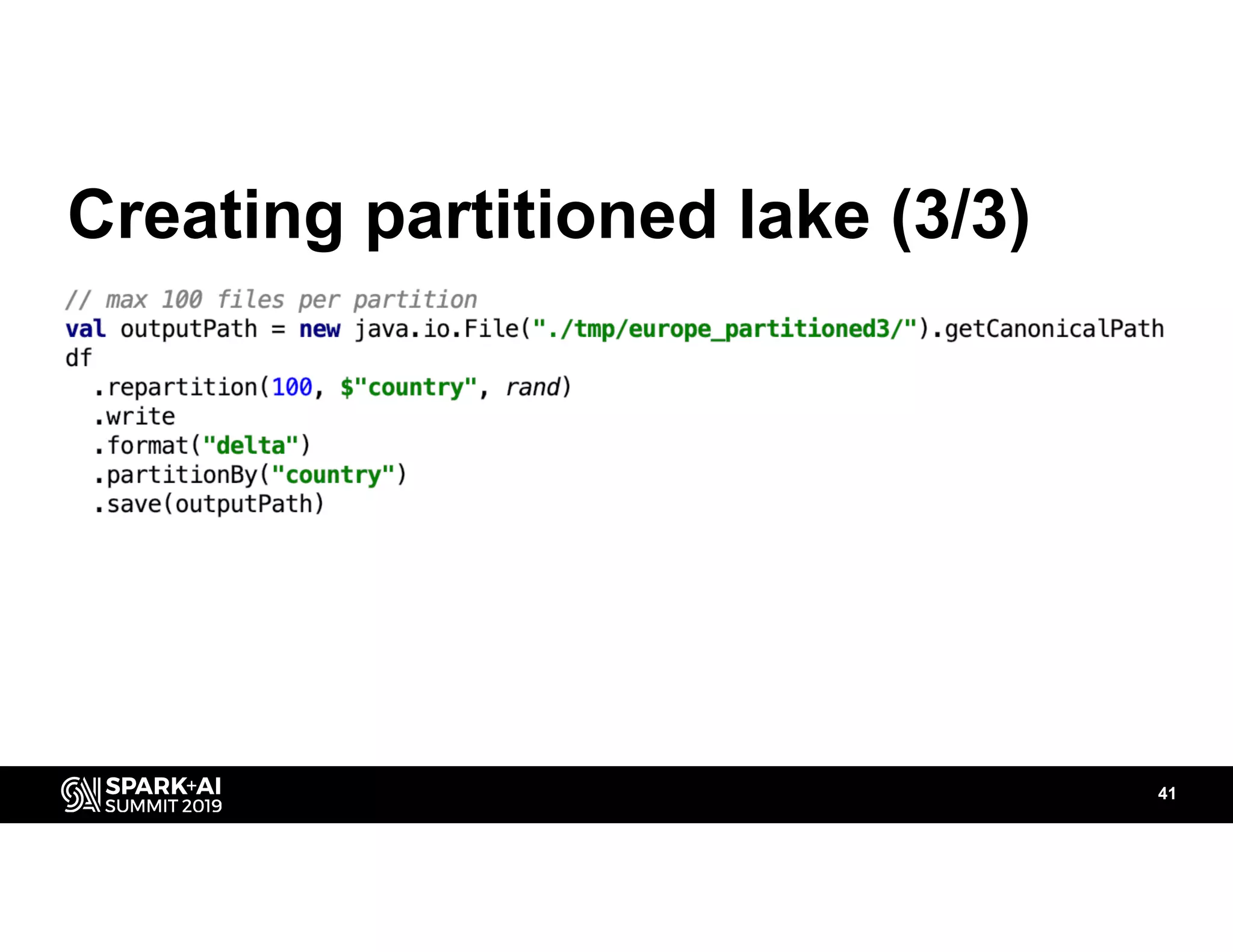 Optimizing Delta/Parquet Data Lakes for Apache Spark | PDF