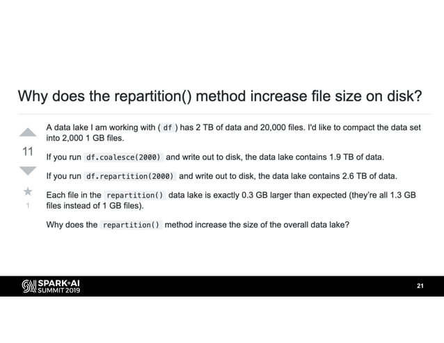 Optimizing Delta/Parquet Data Lakes for Apache Spark | PDF | Databases | Computer Software and ...