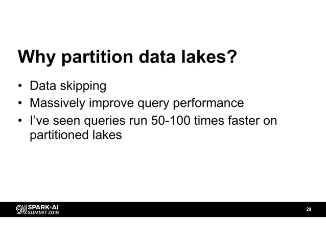 Optimizing Delta/Parquet Data Lakes for Apache Spark | PDF | Databases | Computer Software and ...