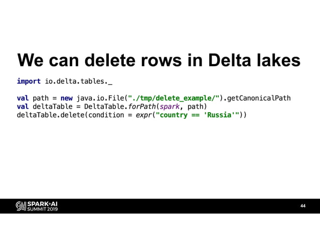 Optimizing Delta/Parquet Data Lakes for Apache Spark | PDF | Databases | Computer Software and ...
