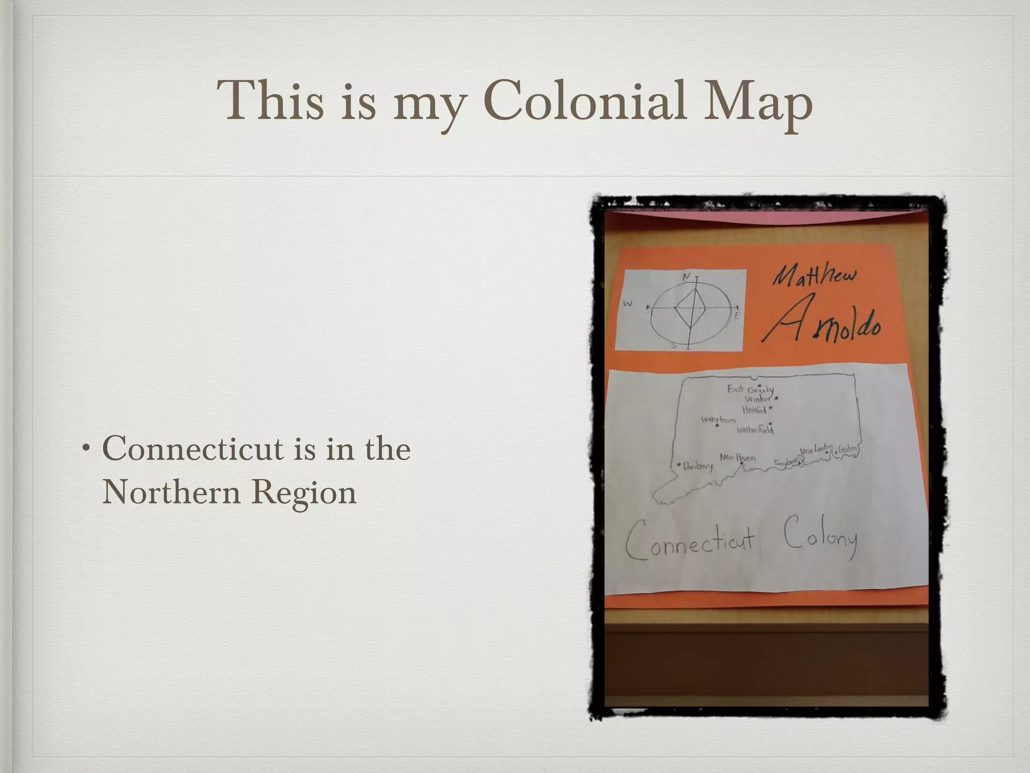 Matthew's colonial project(walsh) | PPT