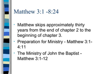 Matthewsession3 | PPT
