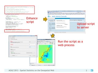Spatial Statistics on the Geospatial Web | PPT