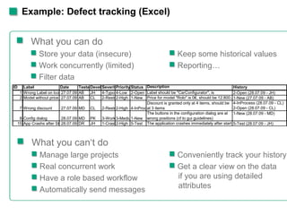 Mattias Diagl - Low Budget Tooling - Excel-ent | PPT