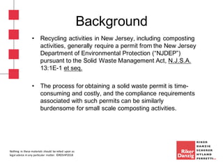 Relaxing New Jersey Regulation of Composting at a Community Garden | PDF