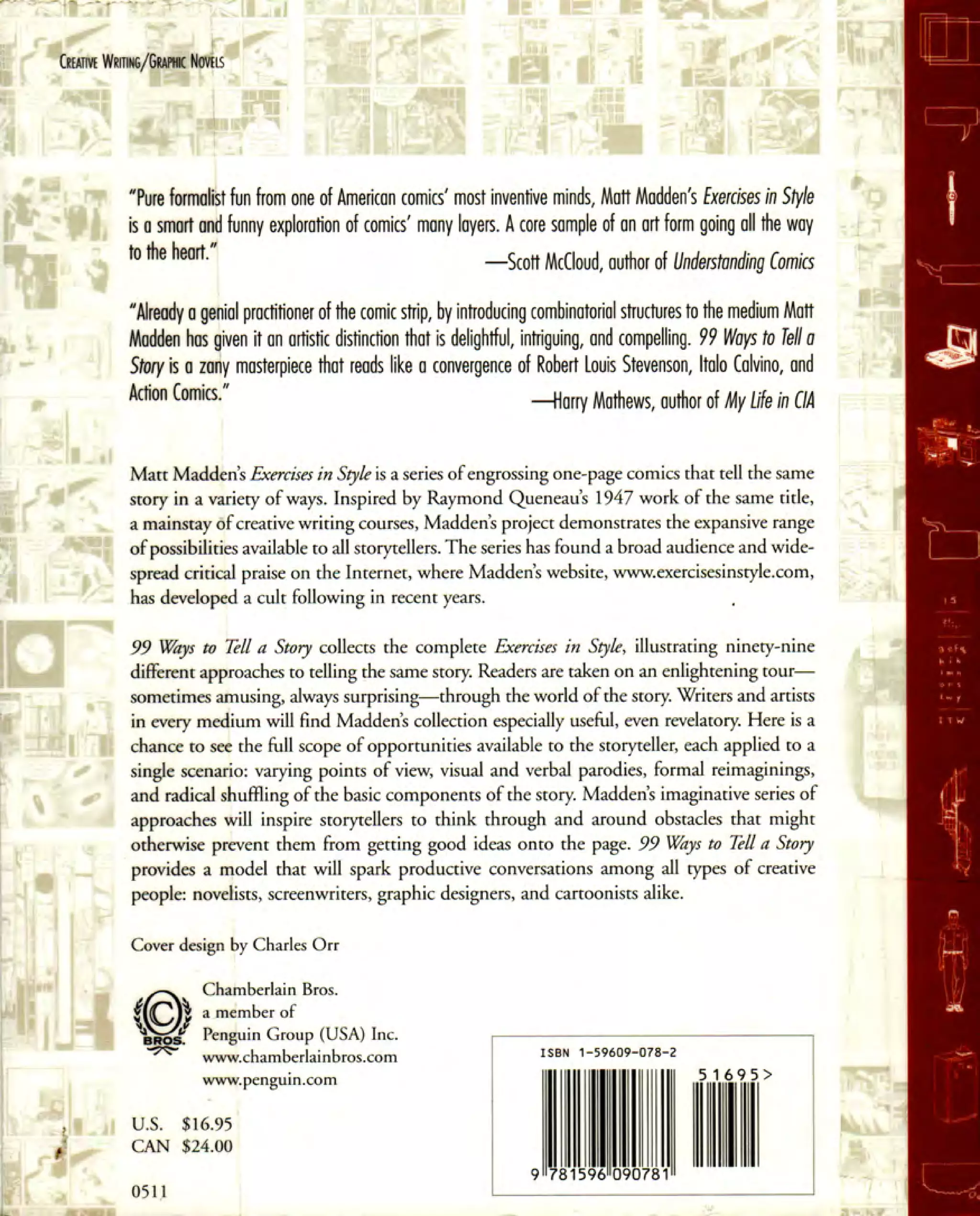 Matt madden -_99_ways_to_tell_a_story_exercises_in_style | PDF