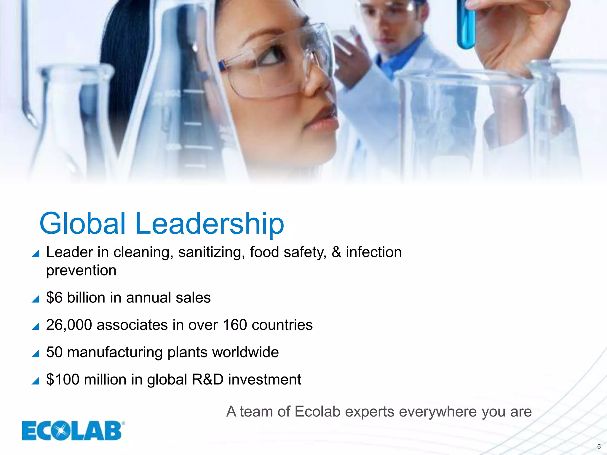 Molinaro - Ecolab Supply Chain Case Study | PPT