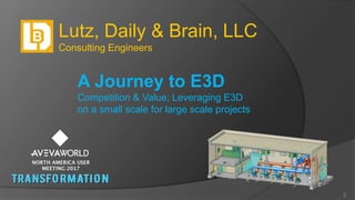 A Journey to E3D | PDF