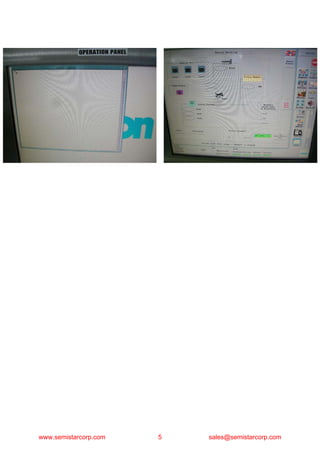 Mattson AST 3000 RTP 8 inch Rapid Thermal Processing Equipment | PDF