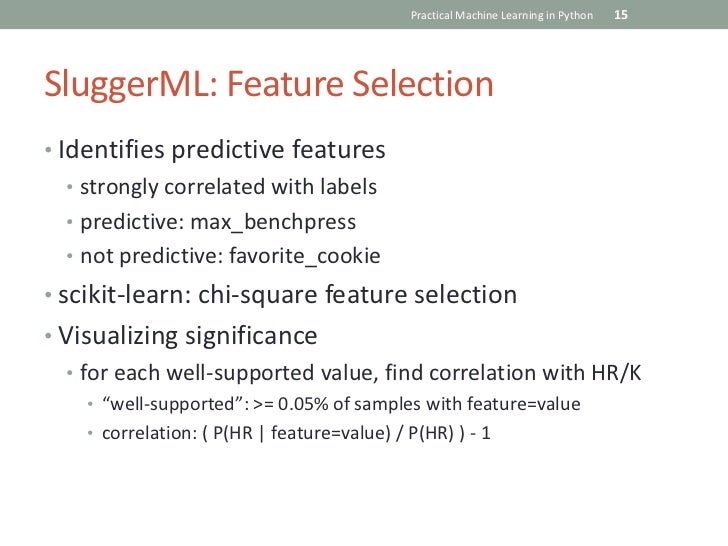 Practical Machine Learning in Python Practical Machine Learning in Python