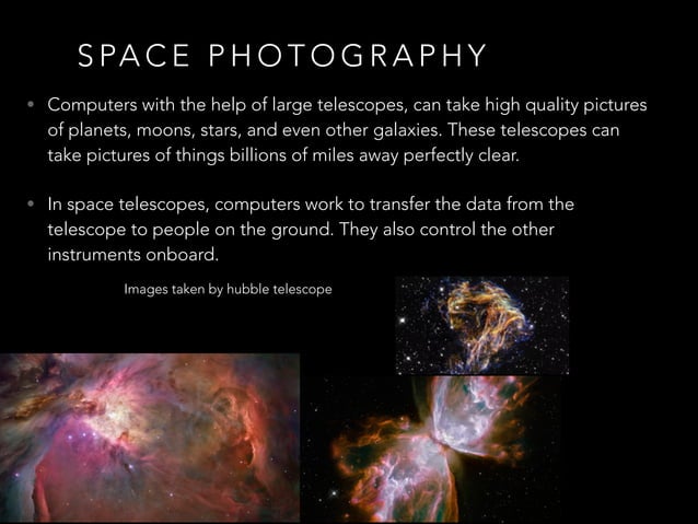 Use Of Computers In Space | PPT