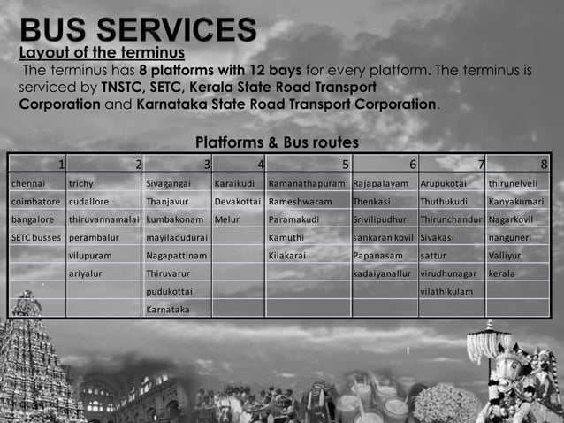 Mattuthavani bus terminal case study | PDF | Rail Travel | Travel Type