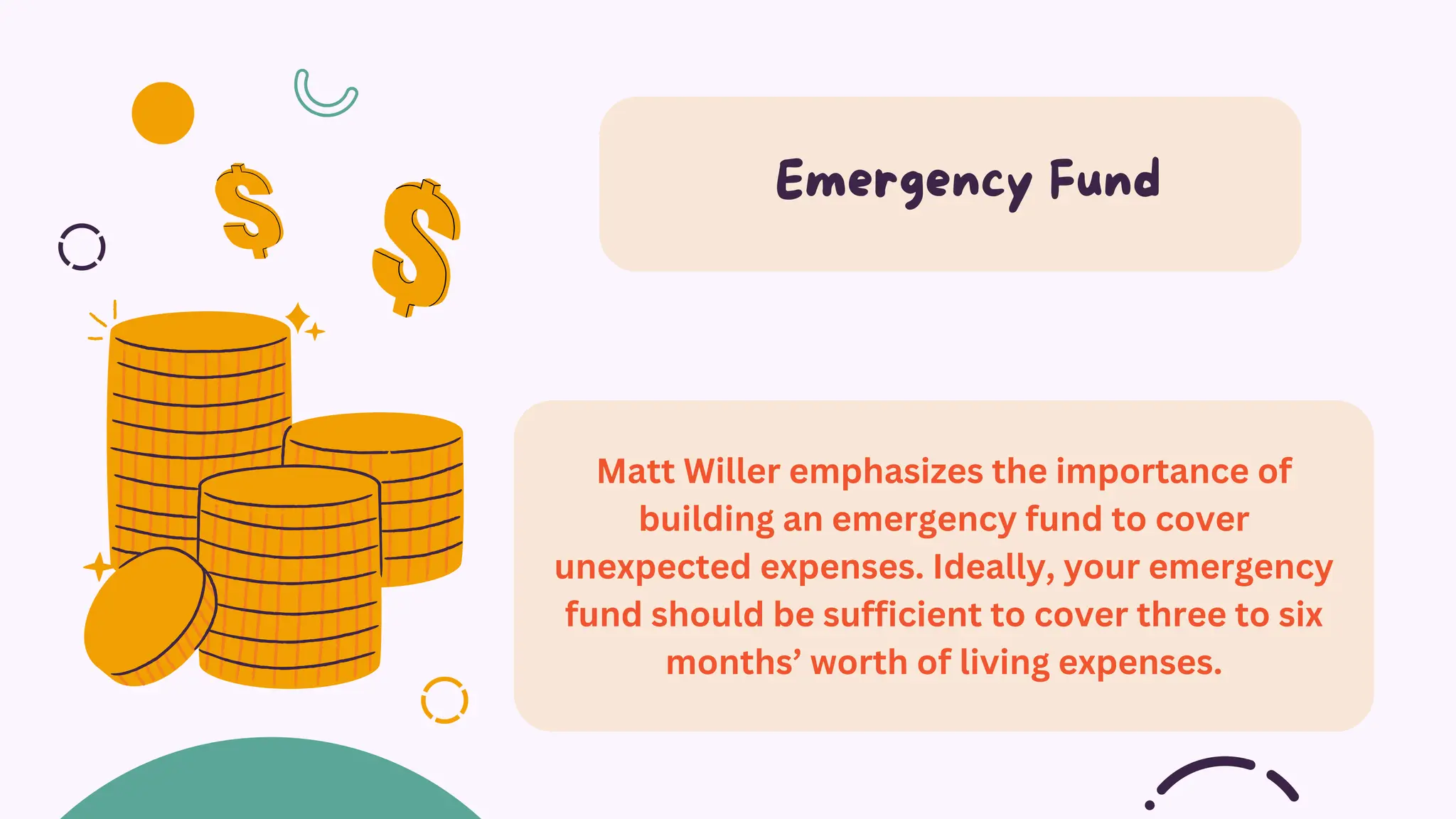 Matt Willer's Guide to Managing Unexpected Expenses | PPT