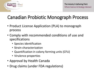 Defining Probiotics: The Regulatory Challenges of Classification | PPTX