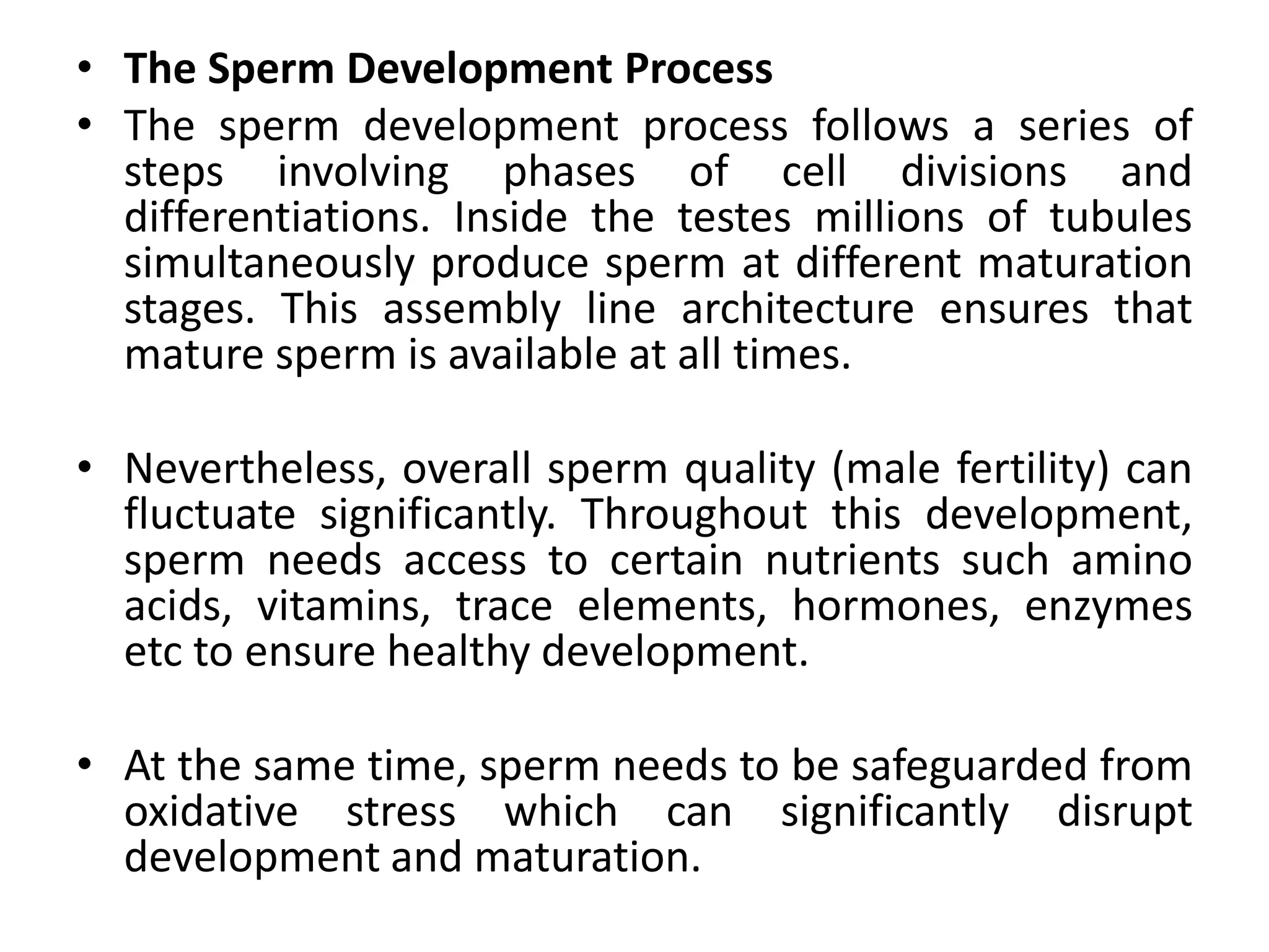 Maturation of sperm | PPTX
