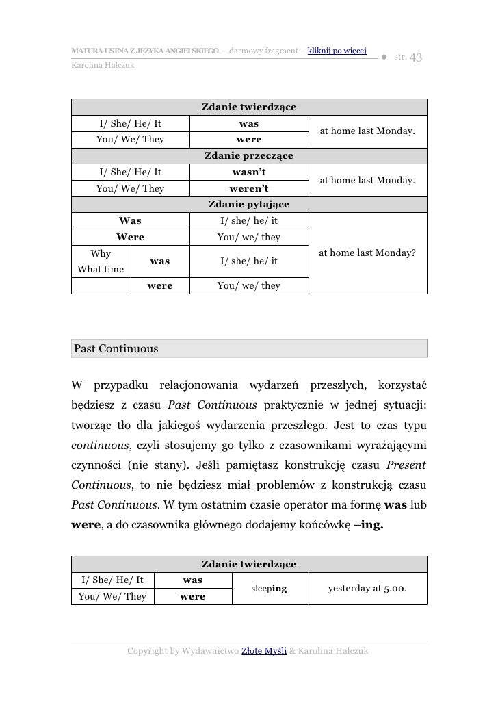 Matura ustna z języka angielskiego | PDF