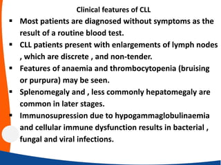 Haematology Mature lymphoid neoplasms | PPTX