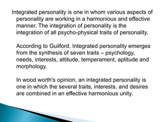 Mature personality | PPT