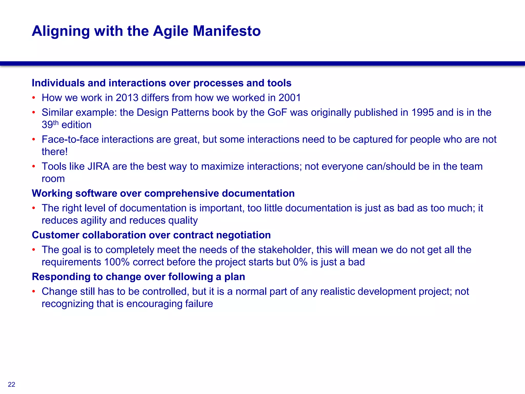 Maturing Agile SDLC & workflow improvements | PPTX