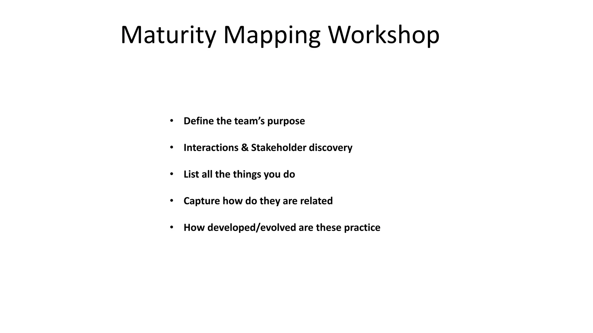 Mapping Team Maturity | PDF