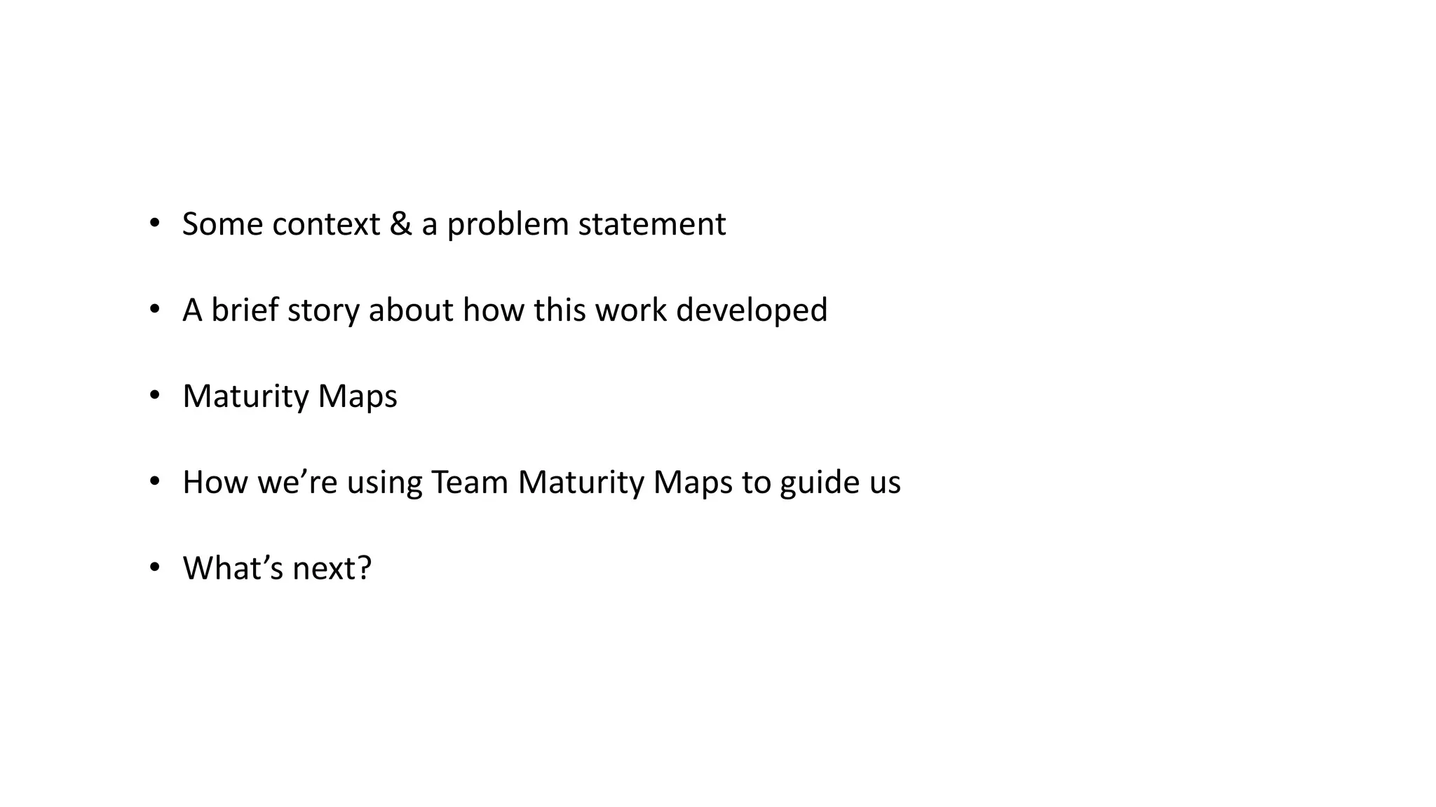 Mapping Team Maturity | PDF