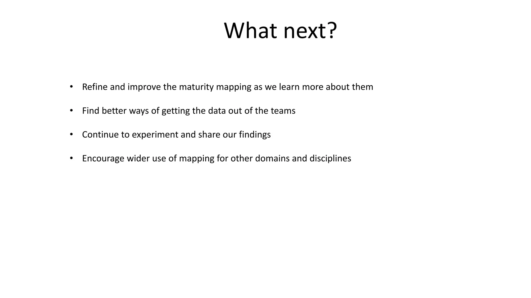 Mapping Team Maturity | PDF
